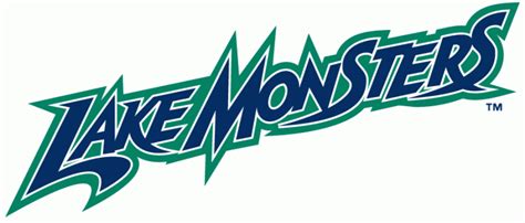 Vermont Lake Monsters Logo Wordmark Logo New York Penn League Nypl