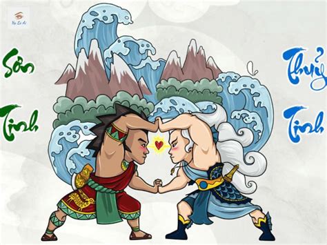 The Legend Of Son Tinh And Thuy Tinh Summary Retelling The Story Holaai Org