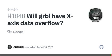 Will Grbl Have X Axis Data Overflow · Issue 1848 · Grblgrbl · Github