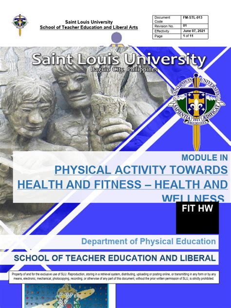 fit hw module 2 pdf physical fitness aerobic exercise