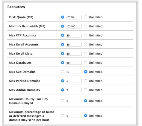 How To Manage Account Packages In WHM Kualo Limited