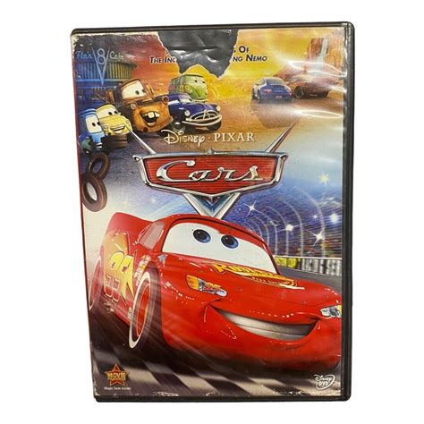 Disney Pixar Cars Dvd 2006 Full Frame