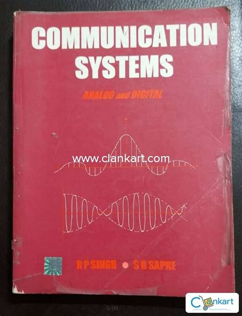 Buy Communication Systems Analog And Digital Book In Excellent Condition At