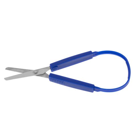 Mini Stainless Steel Loop Scissors Adaptive Colorf Grandado