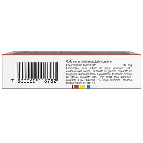 Alexia Forte Fexofenadina 180 Mg