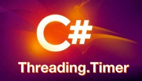 c 线程定时器 system threading timer的使用 ee指南