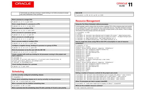 Oracle Solaris 113 Cheat Sheet Download Printable Pdf Templateroller