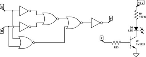 Logic Gates Having Trouble With Determining Why My XNOR Transistor Circuit Is Not Behaving
