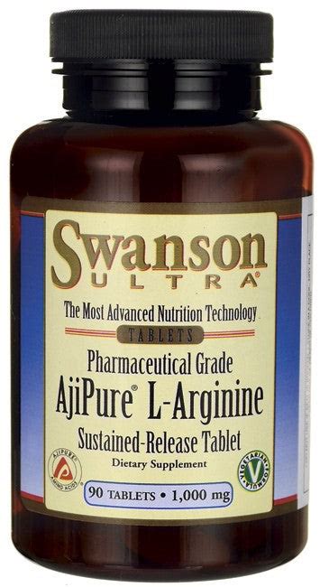 Ajipure L Arginine Swanson 1000mg 90 Tablets Australia Ajipure L