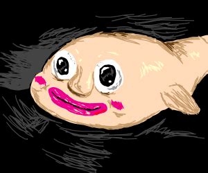 Cute Blobfish Drawception