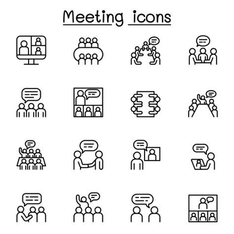 Meeting Logos Vector Images Over 39 000