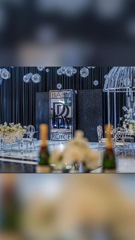 Rolls Royce Baby Shower Balloon Decorations Baby Shower Balloons