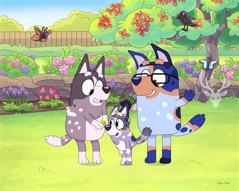 Bluey — Allyssa Norton Illustration