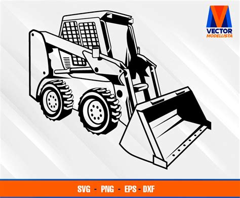 Minicargadora Eps Svg Png Dxf Arte Vectorial Etsy España