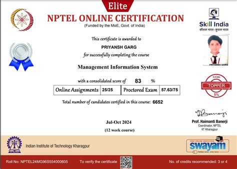 priyansh garg on linkedin nptel elitecertification skillup