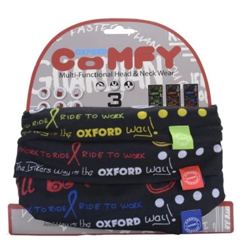 Univerzální Multifunkční Nákrčník Oxford Comfy 3 Pack Insportline