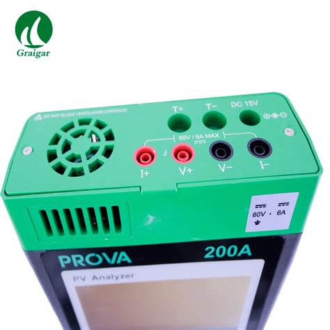 Prova 200a Solar Module Analyzer Identify Solar Power Systems