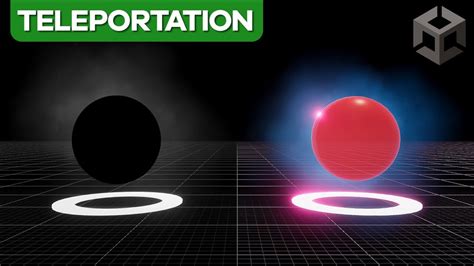 teleporters w particles dotween effects c and visual scripting in