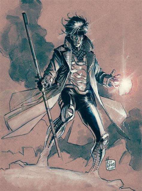 Jim Lee Gambit Sketch