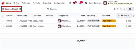Invoices In Odoo Sales Odoo V Enterprise Edition Book