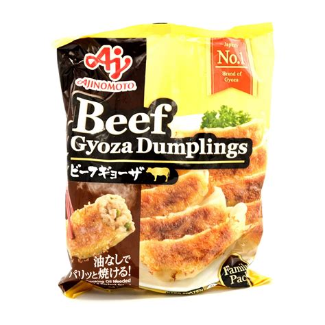 Ajinomoto Beef Gyoza Dumplings 24 7 Oz 700 G Well Come Asian Market