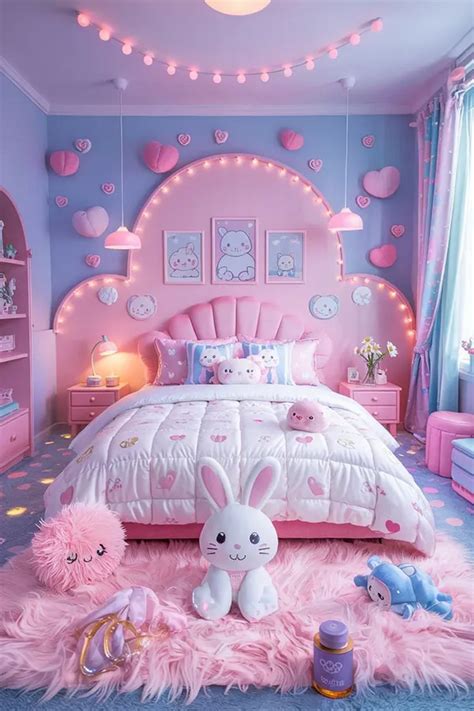 39 ایده دیزاین اتاق خواب کیوت دخترونه جایی برای خیال بافی