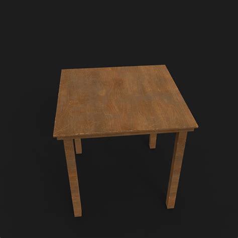 3d Low Poly Table Turbosquid 1935785