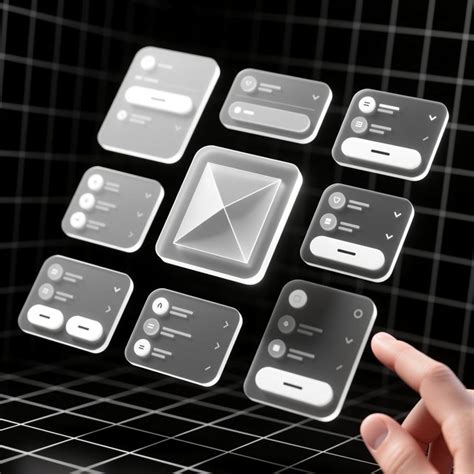 Free Floating Interface Elements Image Download At Stockcake