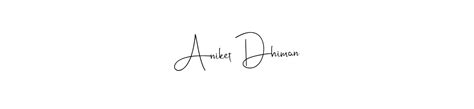 76 Aniket Dhiman Name Signature Style Ideas Superb Esignature