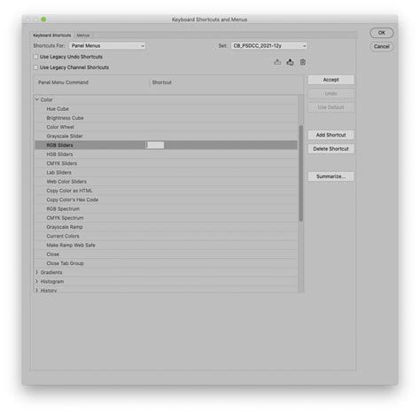 Is There A Way To Have The Rgb Slider And Hsb Slid Adobe Community
