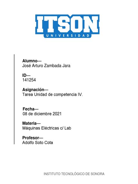 Tarea Uc4 Pdf Generador Eléctrico Inductor
