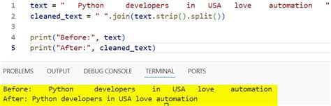 Replace Multiple Spaces With A Single Space In Python