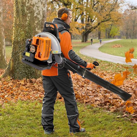 Aiqidi Super Handy 2 Stroke 63cc Backpack Gas Powered Leaf Blower For