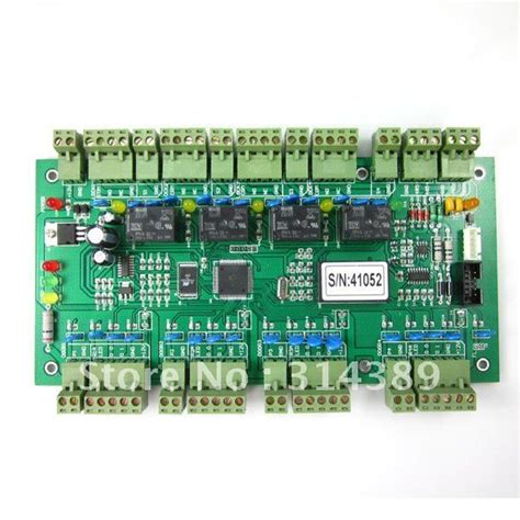 WG RS Four Door Access Controller K Users K Events MEM Fire Protection Alarm