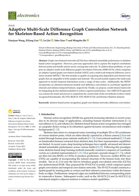 Pdf Adaptive Multi Scale Difference Graph Convolution Network For