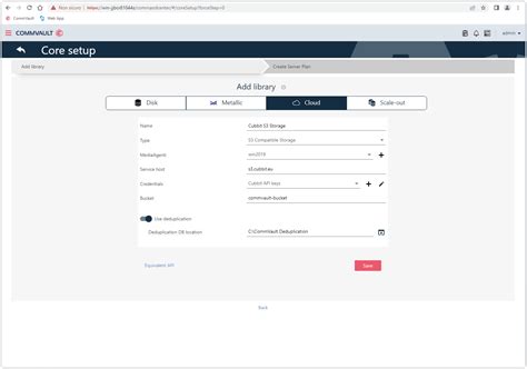 Commvault Cubbit Docs