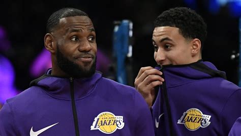 Lakers Star Lebron James Pleased With Kyle Kuzmas Development