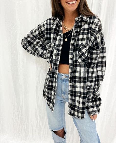 25 Casual Fall Outfits With Flannel Shirt To Make You Glam Women