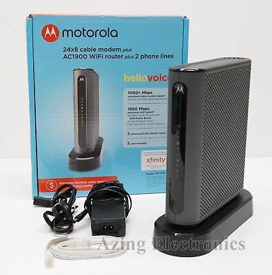 Motorola Mt7711 Dual Band Ac1900 Cable Modem And Wi Fi Gigabit Router