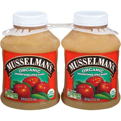Musselmans Organic Unsweetened Apple Sauce 92 Oz Delivery Or Pickup