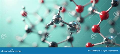 Futuristic Molecular Models With Artificial Enzymes And Design Elements