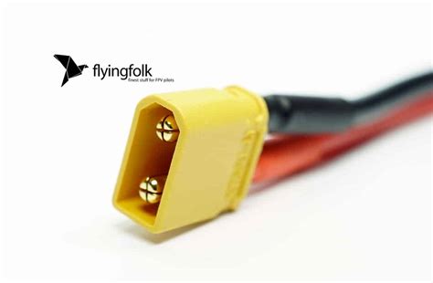 Xt30 Buchse Mit 10cm 16awg Kabel Flyingfolk Fpv Shop