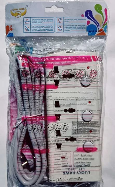 Socket Extension Moveable Mltiplug Max 10a 220v 2500w Np