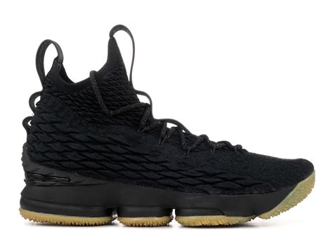 Lebron 15 Black Gum Nike 897648 001 Black Gum Flight Club