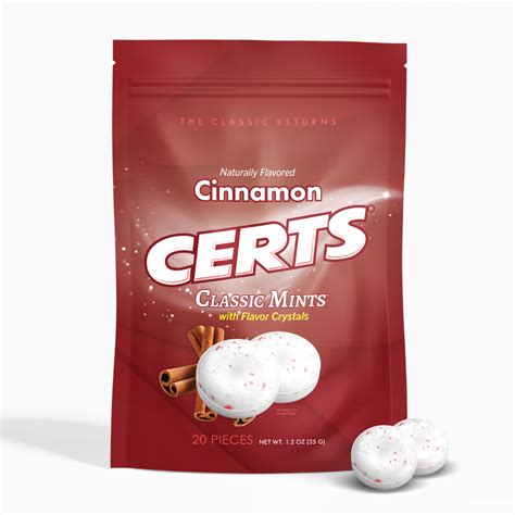 Certs Cinnamon Classic Mints 12oz 12ct Blair Candy Company