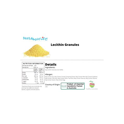 Lecithin Granules 1kg Shop And Dispatch