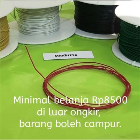 Jual Kabel Kecil Tunggal Solid Kawat Jumper Wire Awg30 Per Meter
