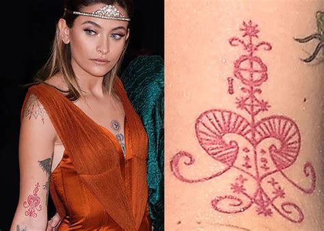 Paris Jacksons 19 Tattoos And Their Meanings Body Art Guru