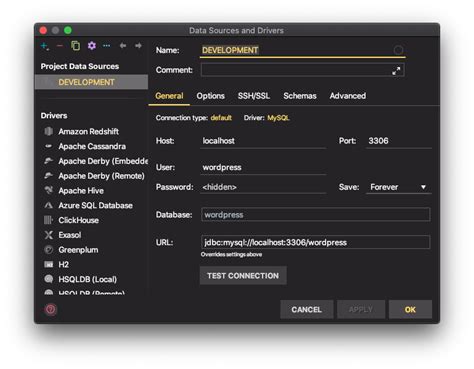Mysql How To Replace Phpmyadmin Sql Table With Local Docker Sql Table In Phpstorm Stack Overflow