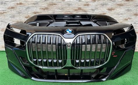 2023 2025 Bmw 7 Series Complete Front Bumper Assembly Nose Cut Oem